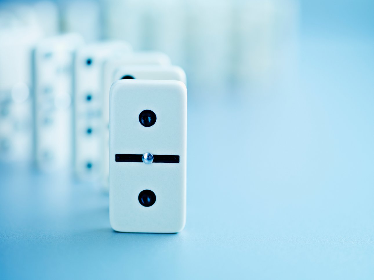 Push the first domino.